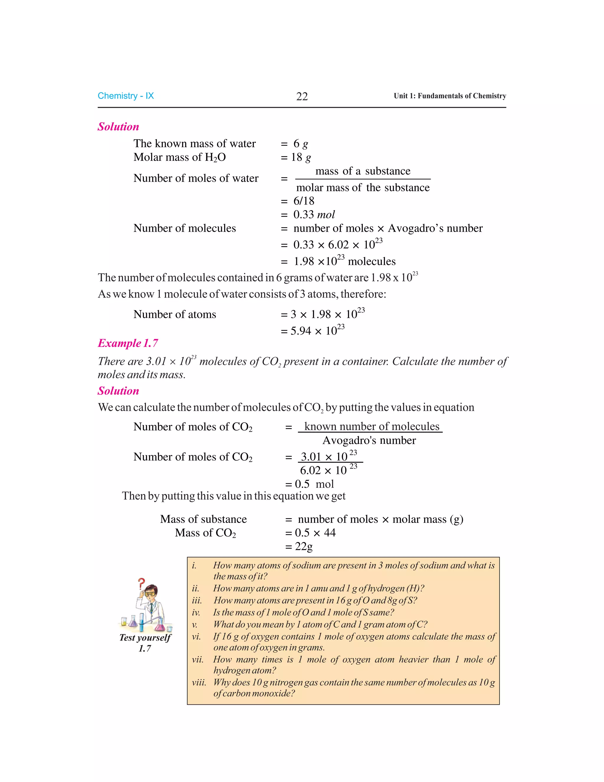 Chemistry 9Th Book, PUNJAB TEXT BOOK | PDF