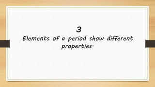 Salient features of long form periodic table | PPTX
