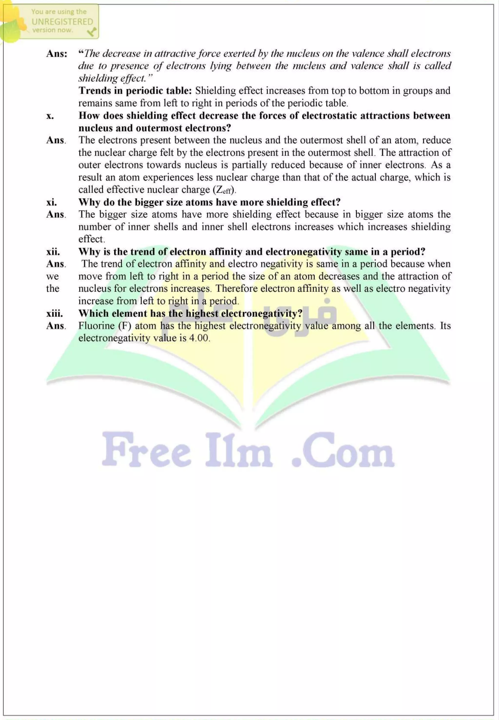 Chemistry 9th Class Test Yourself Full Book | PDF