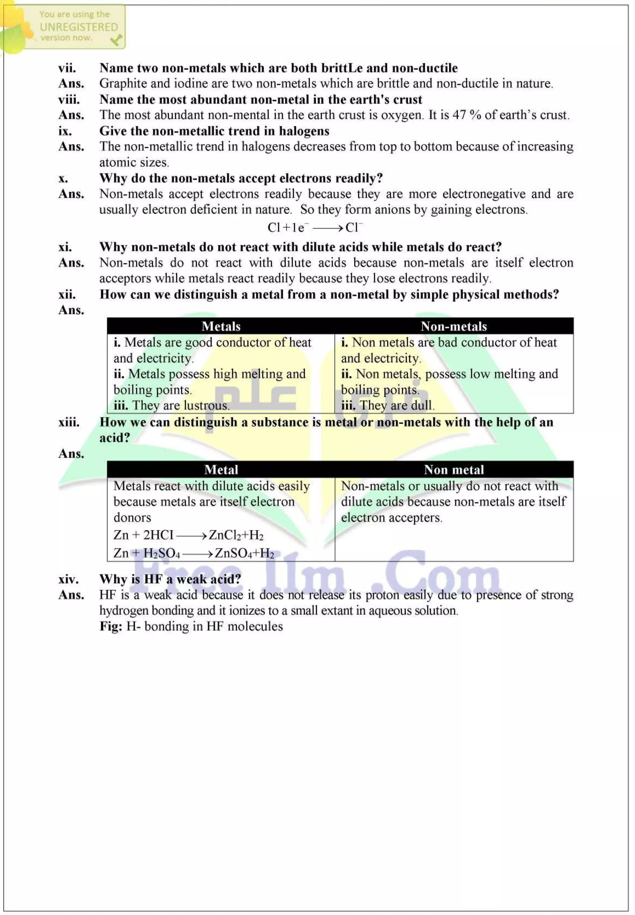 Chemistry 9th Class Test Yourself Full Book | PDF