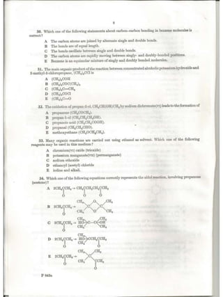 Chemistry A-level Paper 1981 | PPTX