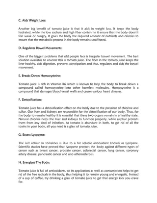 Chemistry project on nutritional values in juices | PDF