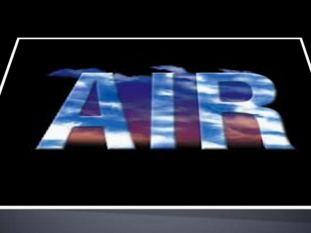 Chemistry:Air | PPTX