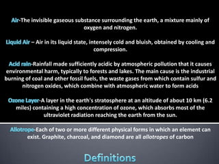 Chemistry:Air | PPTX
