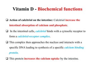 Chemistry, and biochemical role, rda, vitamin d | PPTX