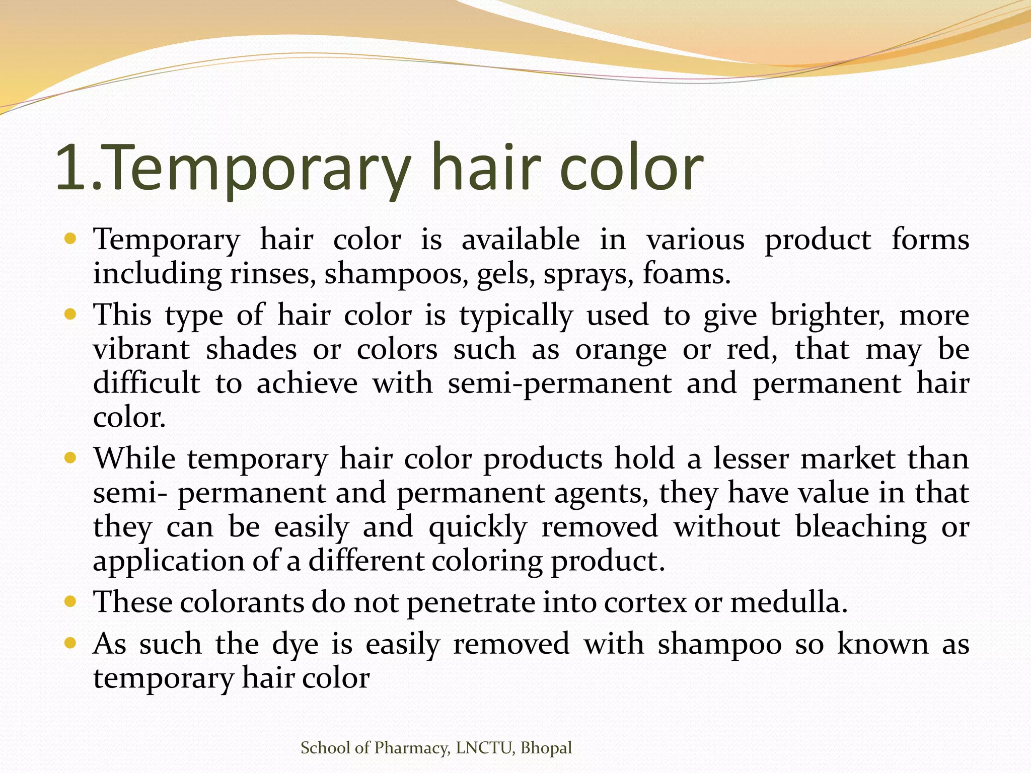 Chemistry and formulation of para phenylene diamine based hair dye | PPTX