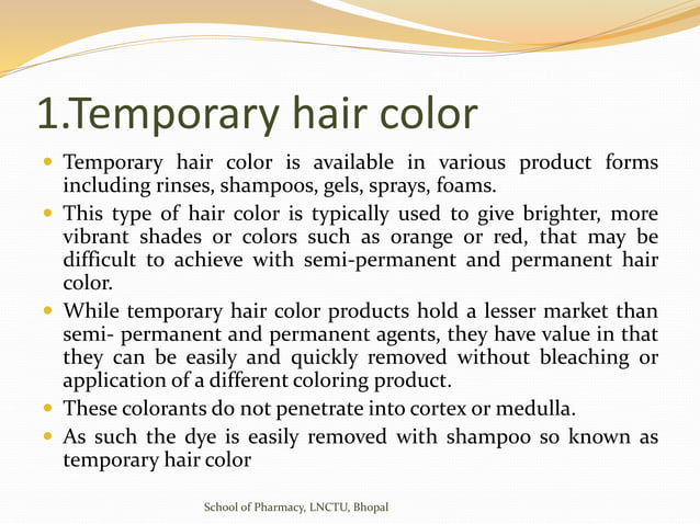 Chemistry and formulation of para phenylene diamine based hair dye ...