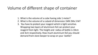 Chemistry and mathematics for biologists | PPTX