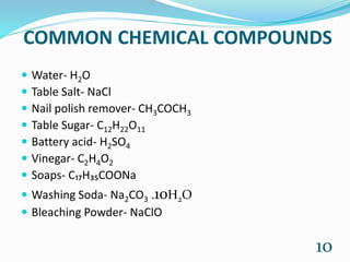 Common Chemical Compounds