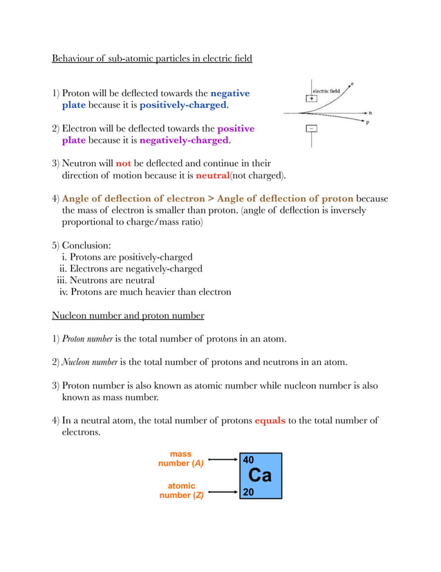 Chemistry chapter 1 atomic structure zimsec (2) | PDF