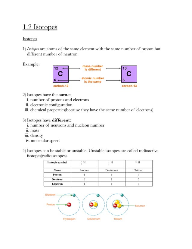 Chemistry chapter 1 atomic structure zimsec (2) | PDF