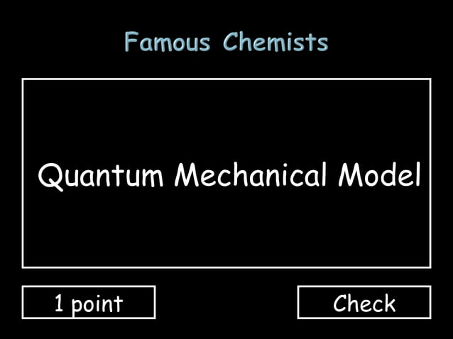 Chemistry chapter 4 jeopardy reveiw game | PPT