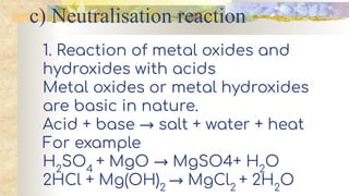Chemistry class 10 chapter 2 acid,bases and salts | PDF