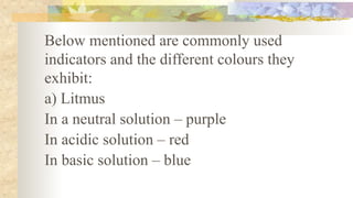 Chemistry class 10 chapter 2 acid,bases and salts | PDF
