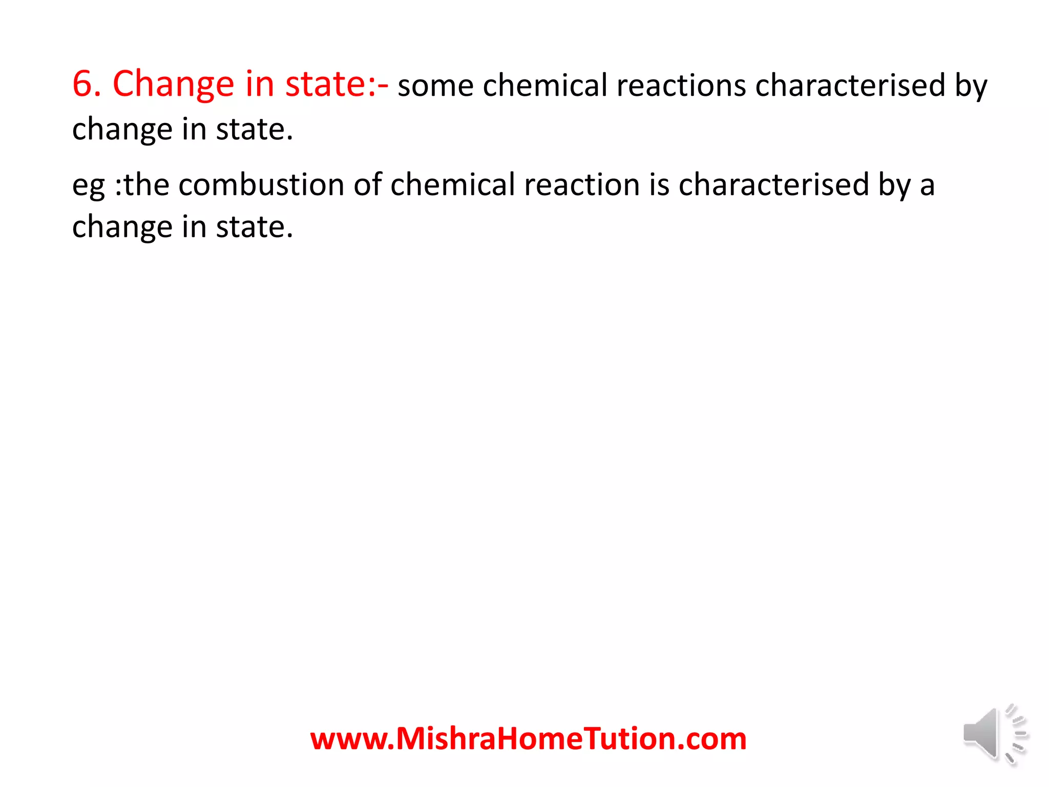Chemistry chemical reaction part 2 | PPT