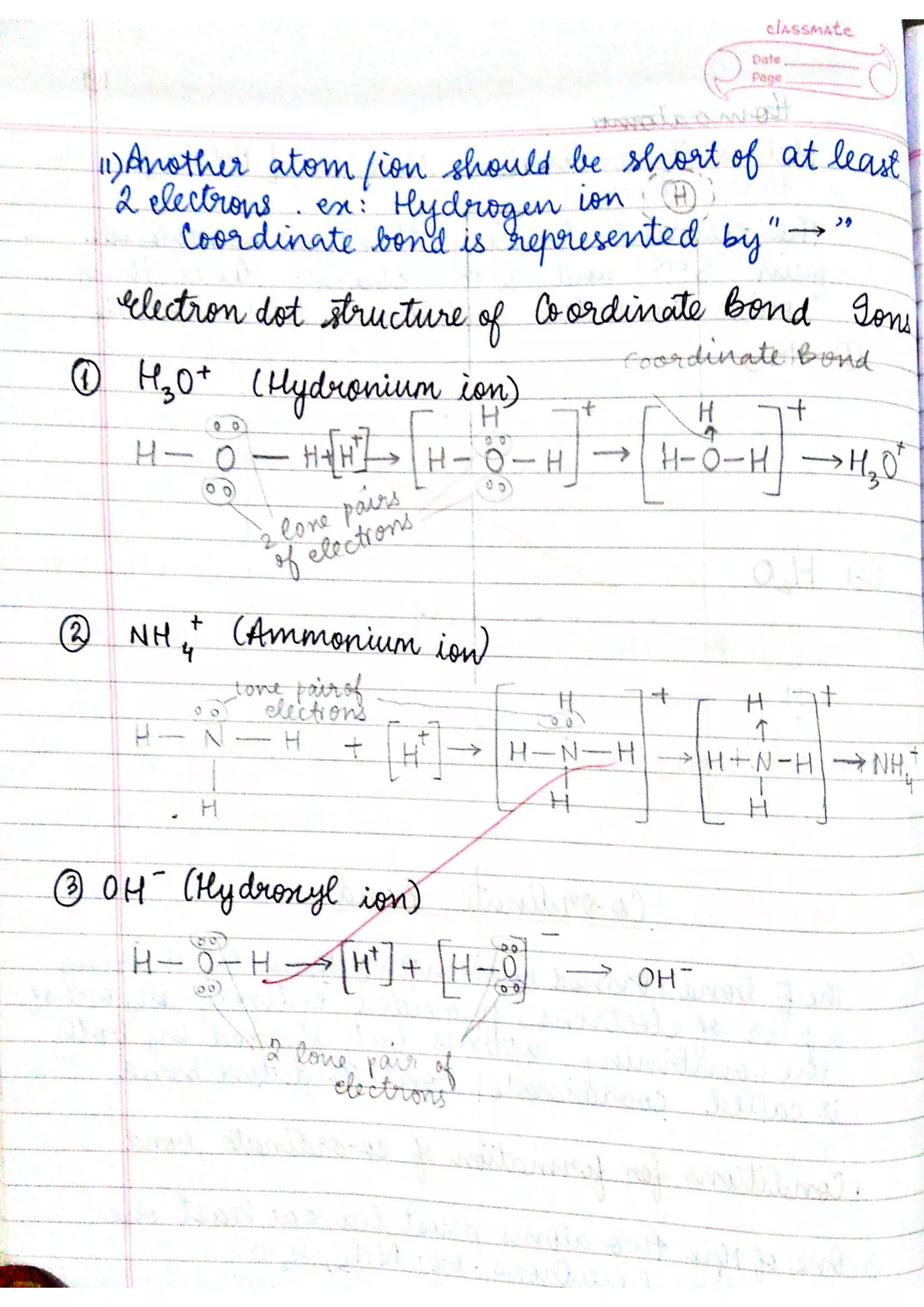 ICSE Chemistry Class X Handwritten Notes | PDF