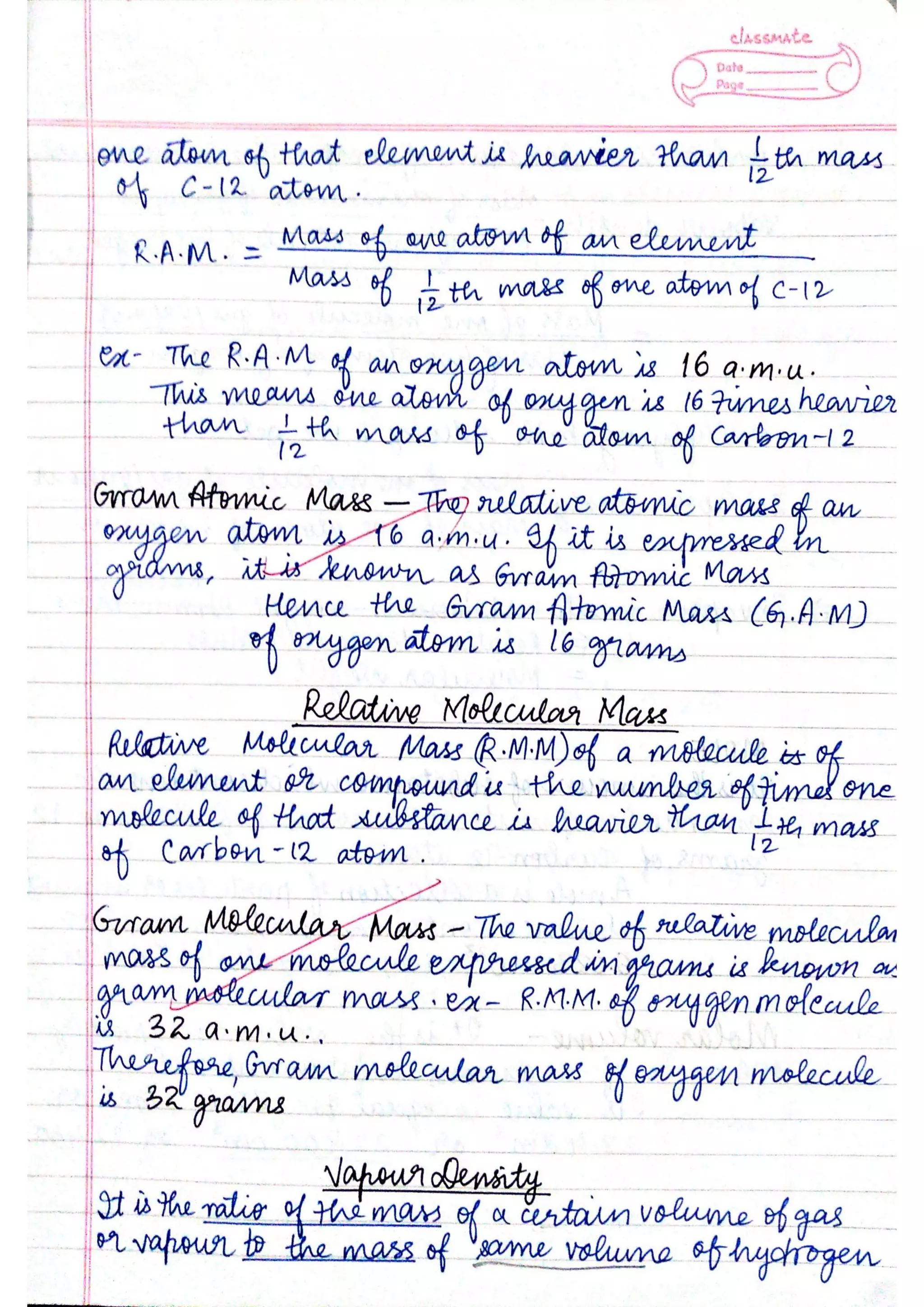 ICSE Chemistry Class X Handwritten Notes | PDF