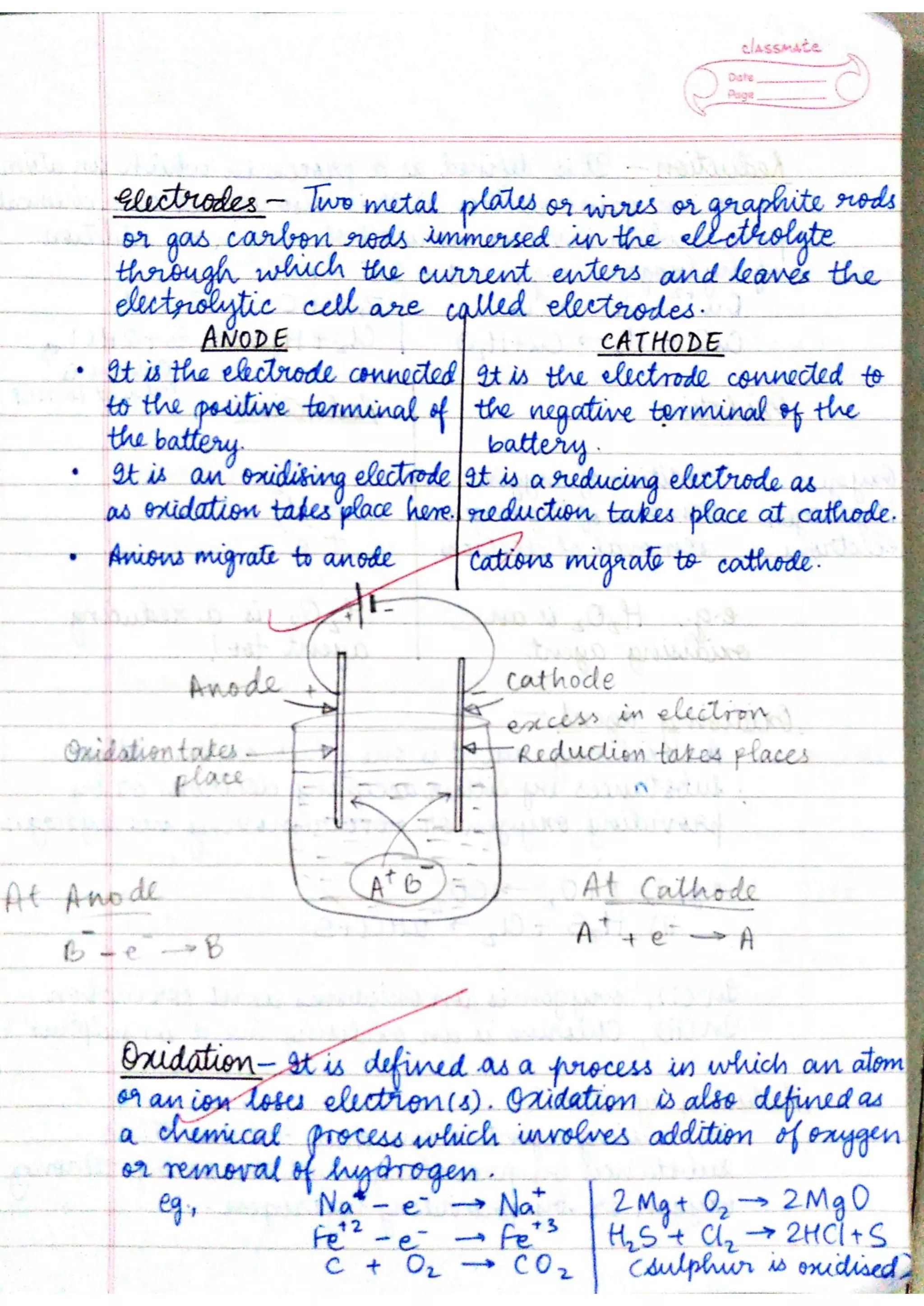 ICSE Chemistry Class X Handwritten Notes | PDF
