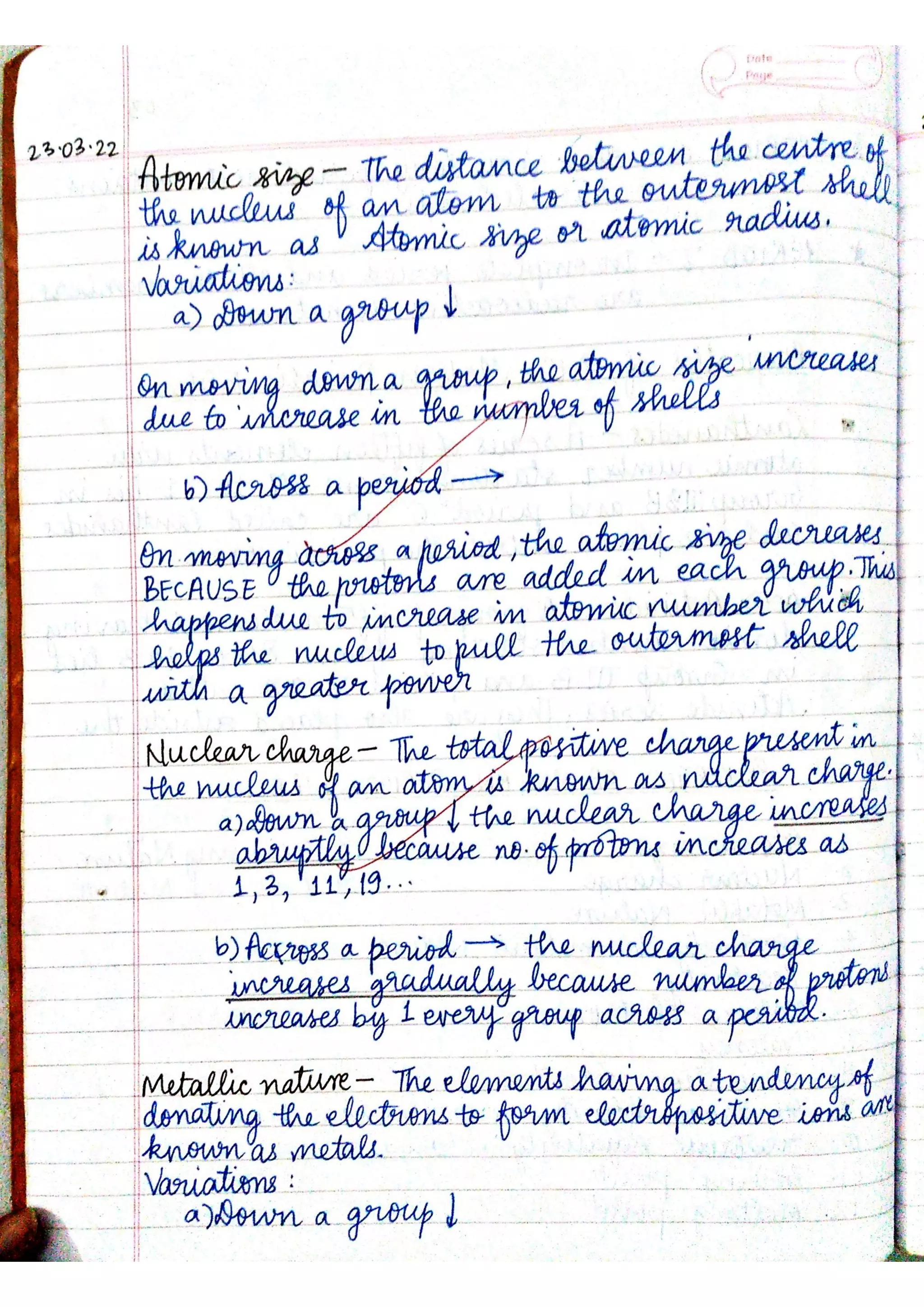 ICSE Chemistry Class X Handwritten Notes | PDF