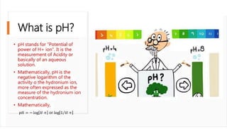 Chemistry project on pH acids in fruit juices class 11 | PDF