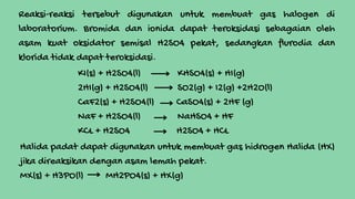 PPT KIMIA HALOGEN | PDF