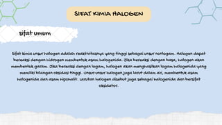 PPT KIMIA HALOGEN | PDF
