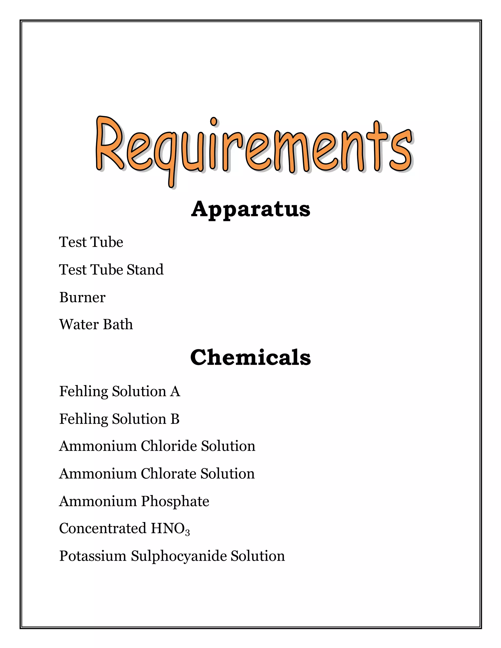 CHemistry project on HOney analysis | DOCX