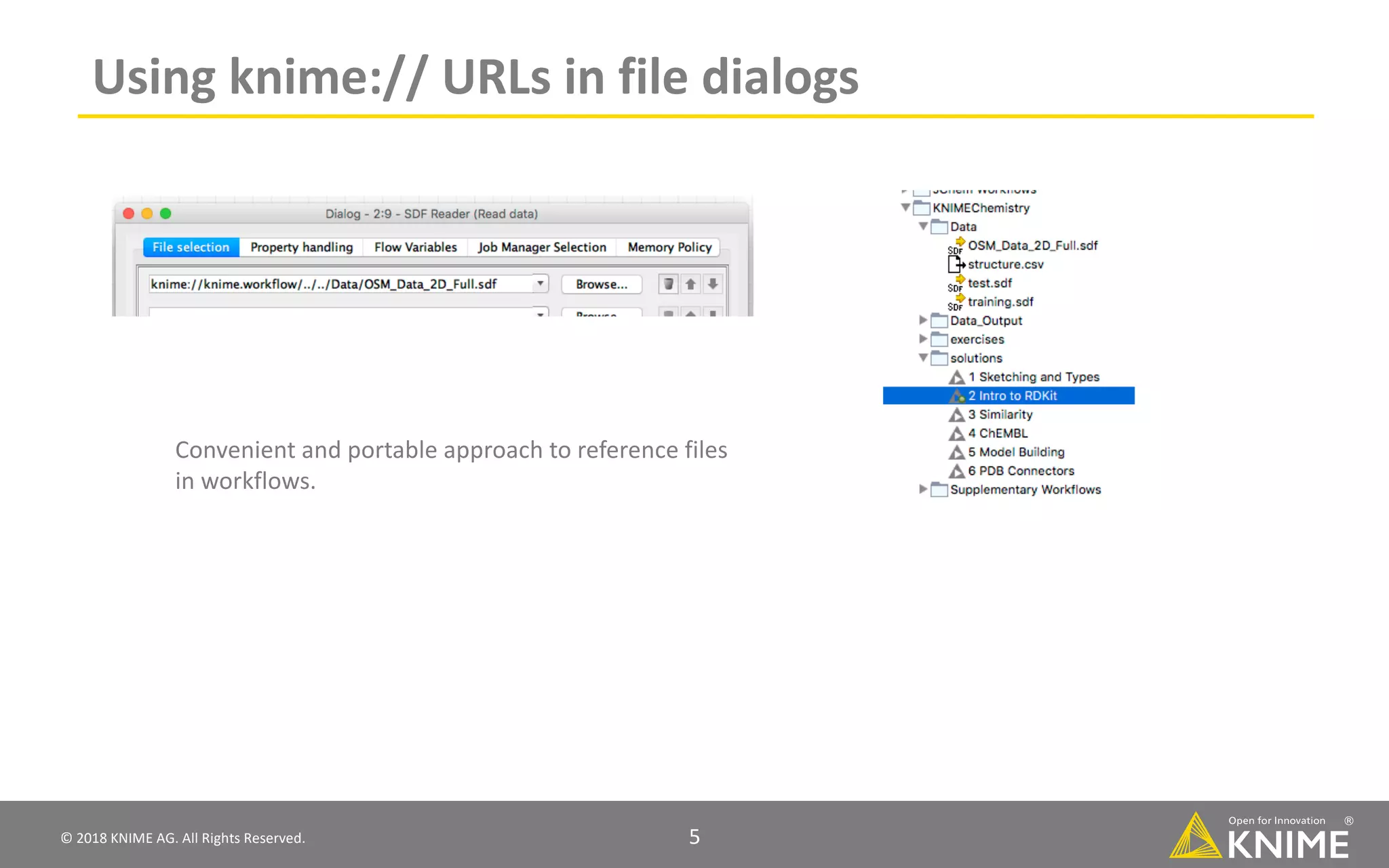 Chemistry Data Basics with KNIME Analytics Platform | PPT