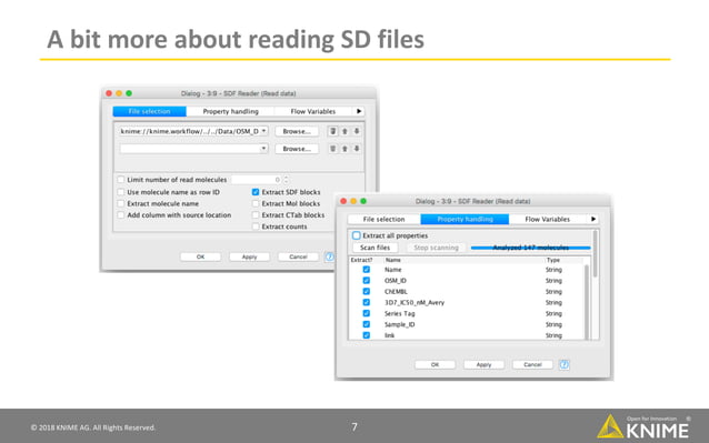 Chemistry Data Basics with KNIME Analytics Platform | PPT
