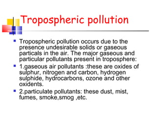 Chemistry environmental chemistry | PPT