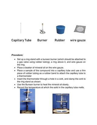 Mixed Melting Point | PDF
