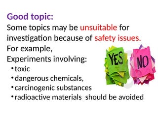 CHEMISTRY – Introduction to Extended essay.ppt