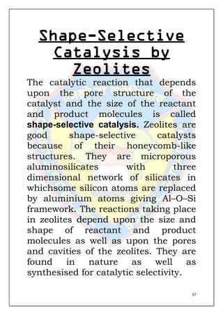 Catalysis Chemistry Project | PDF