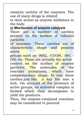 Catalysis Chemistry Project | PDF