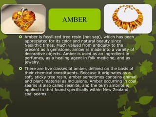 Chemistry form 4 gemstone | PPTX