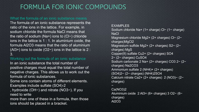 Chemistry GCSE chapter3 part 2 Chemical bonding.pptx