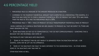 chemistry GCSE chapter 4 stoichiometry/Quantitative chemistry part 2 ...