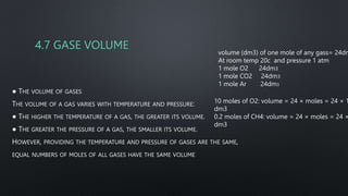 chemistry GCSE chapter 4 stoichiometry/Quantitative chemistry part 2 ...
