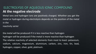 chemistry GCSE chapter 5 Electrochemistry.pptx