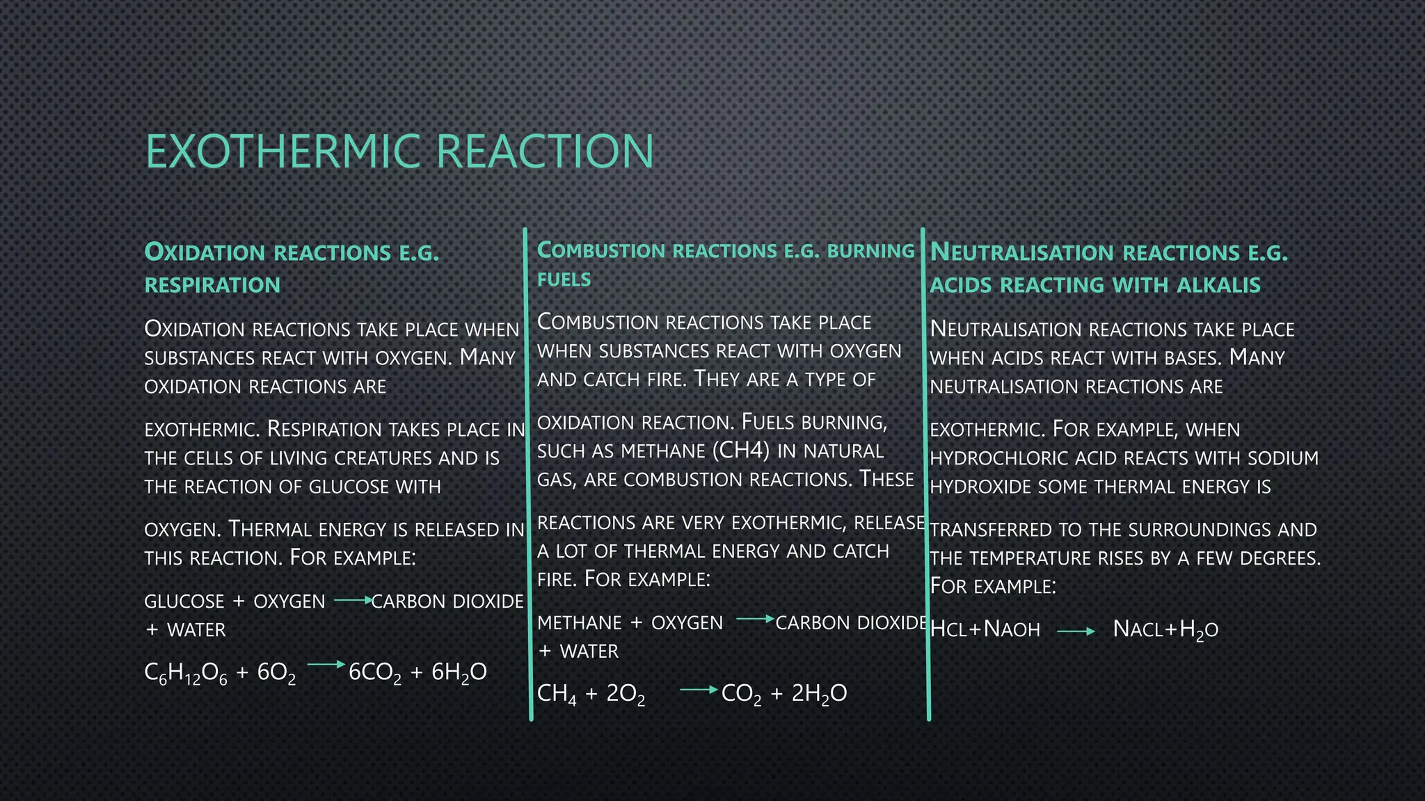 chemistry GCSE chapter 6 Chemical Energetics.pptx | Chemistry | Science