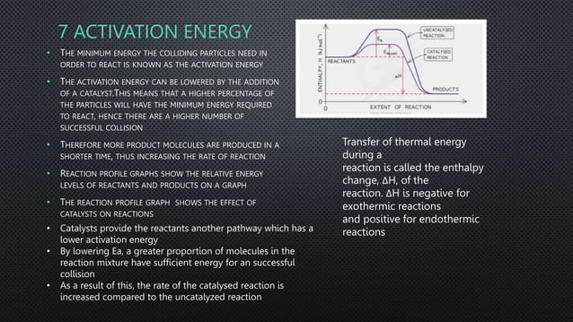 chemistry GCSE chapter 6 Chemical Energetics.pptx | Chemistry | Science