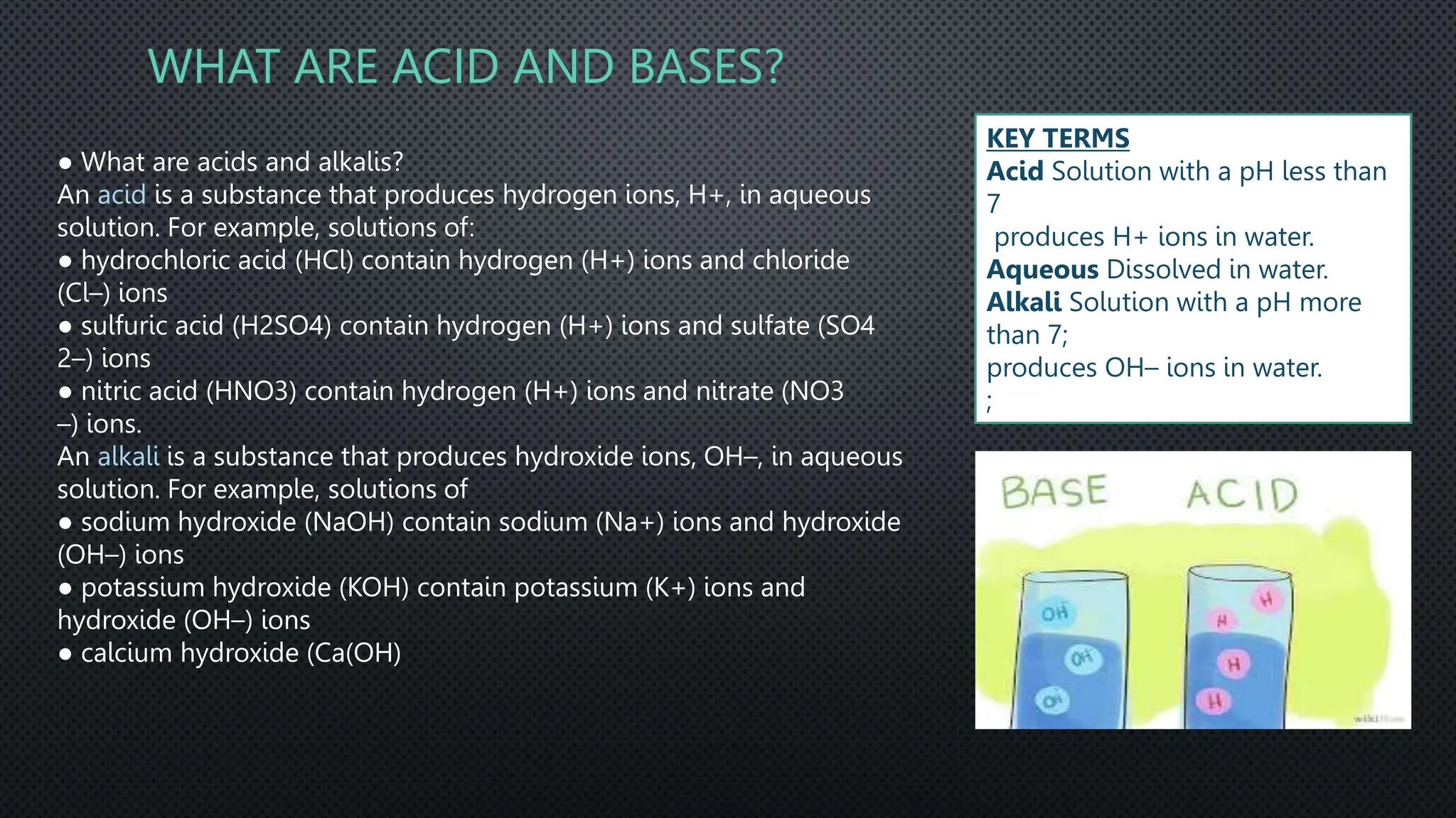 Chemistry GCSE Chapter 8 Acid bases and Salts .pptx