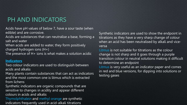 Chemistry GCSE Chapter 8 Acid bases and Salts .pptx | Chemistry | Science