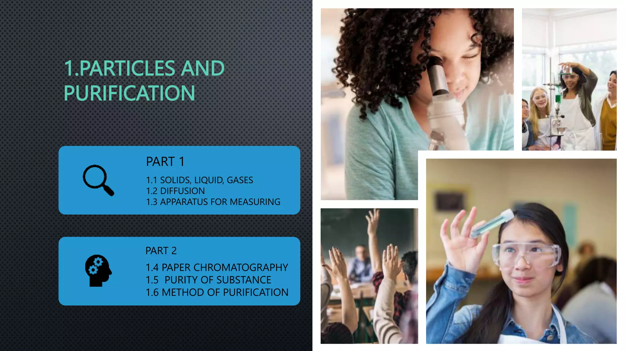 chemistry gcse Particles and Purification.pptx