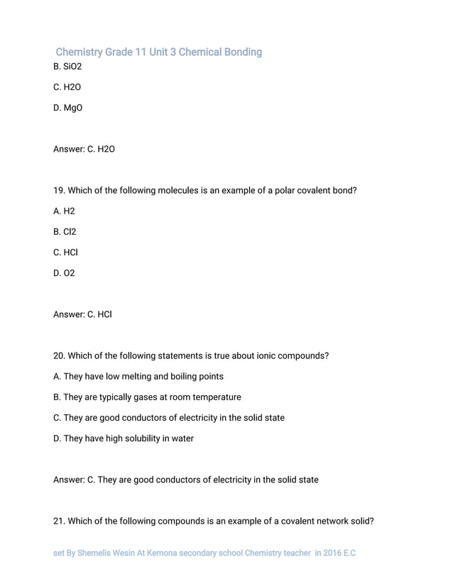 Chemistry_Grade_11_Unit_3_Chemical__Bonding_(1)[1].pdf | Chemistry ...