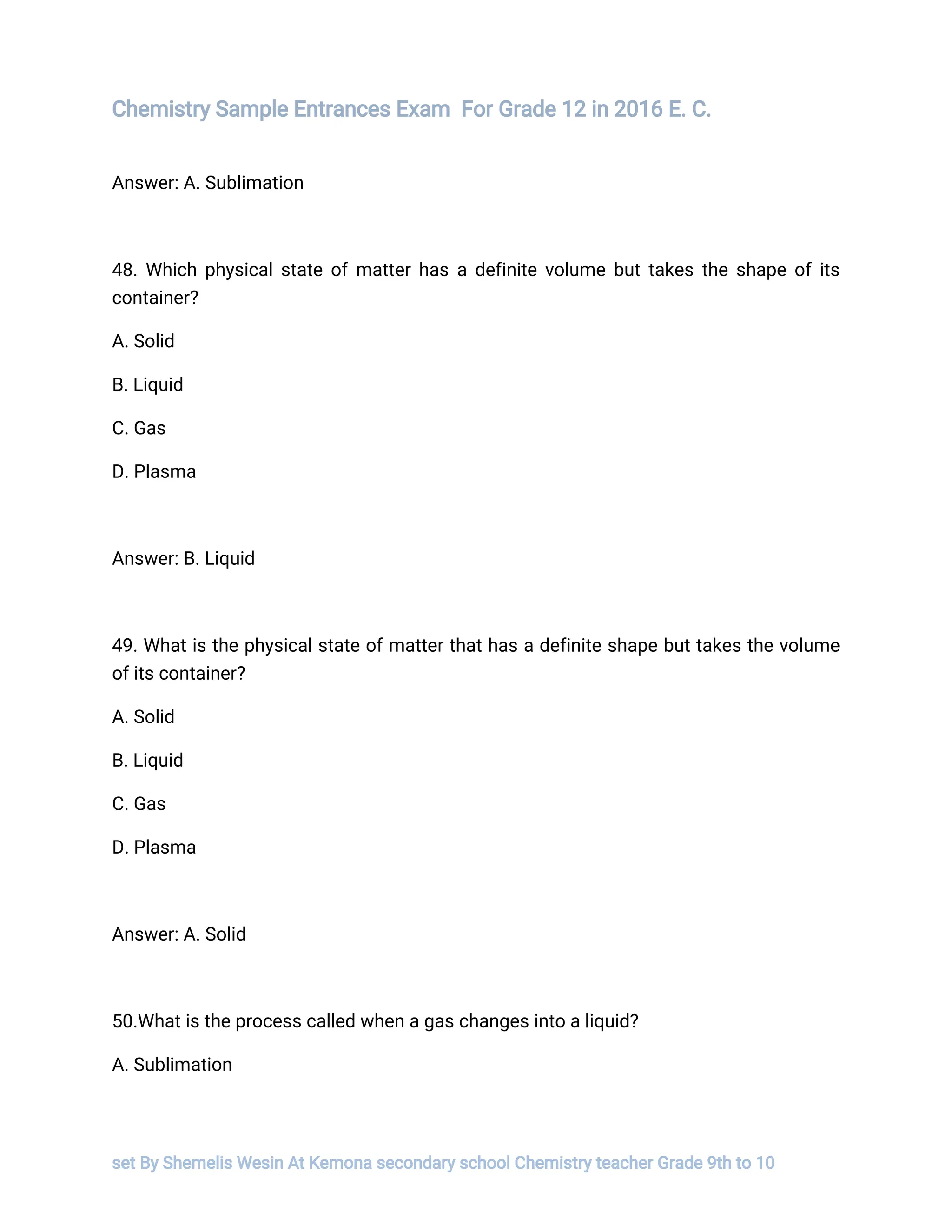 Chemistry Grade 9 Unit 5 chemical bonding | PDF