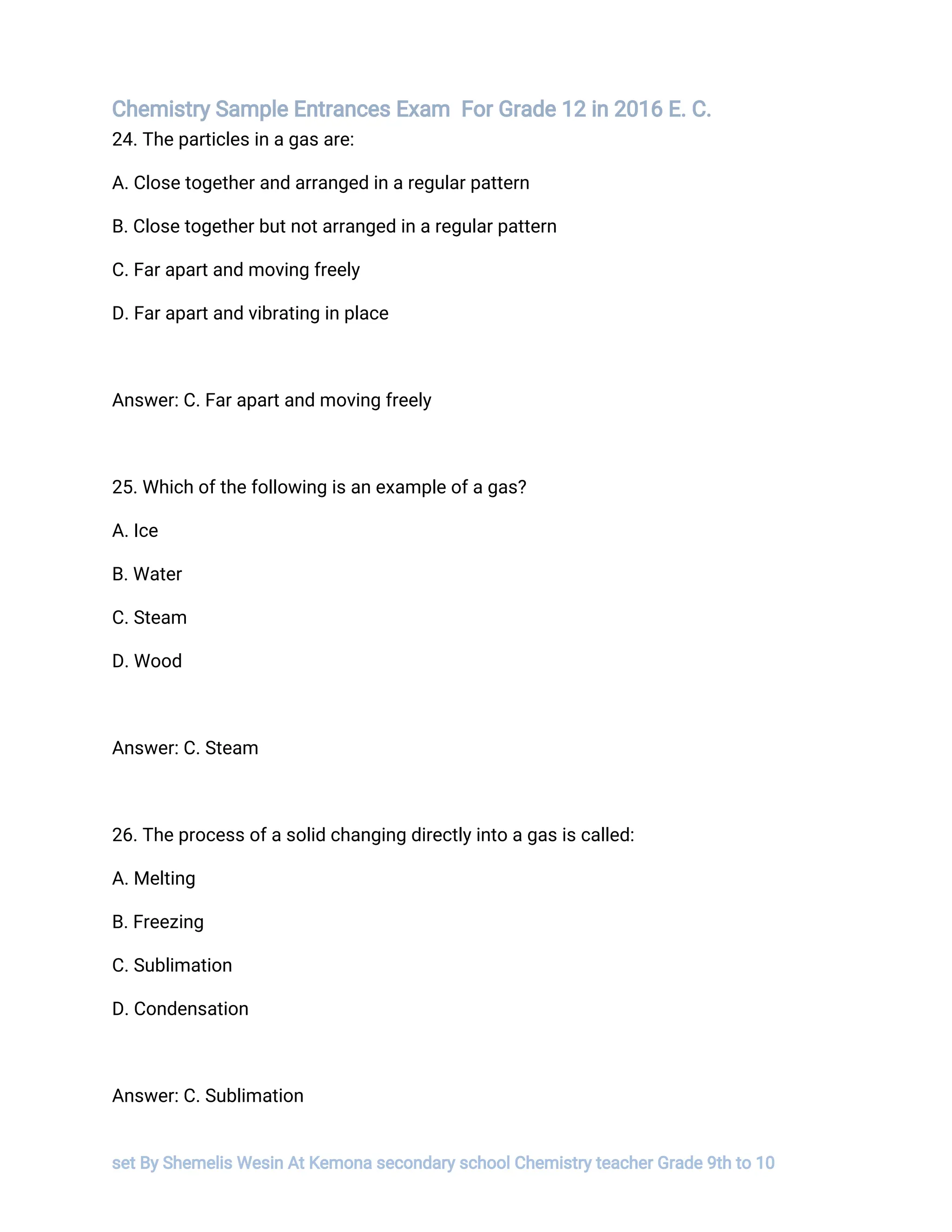 Chemistry Grade 9 Unit 5 chemical bonding | PDF