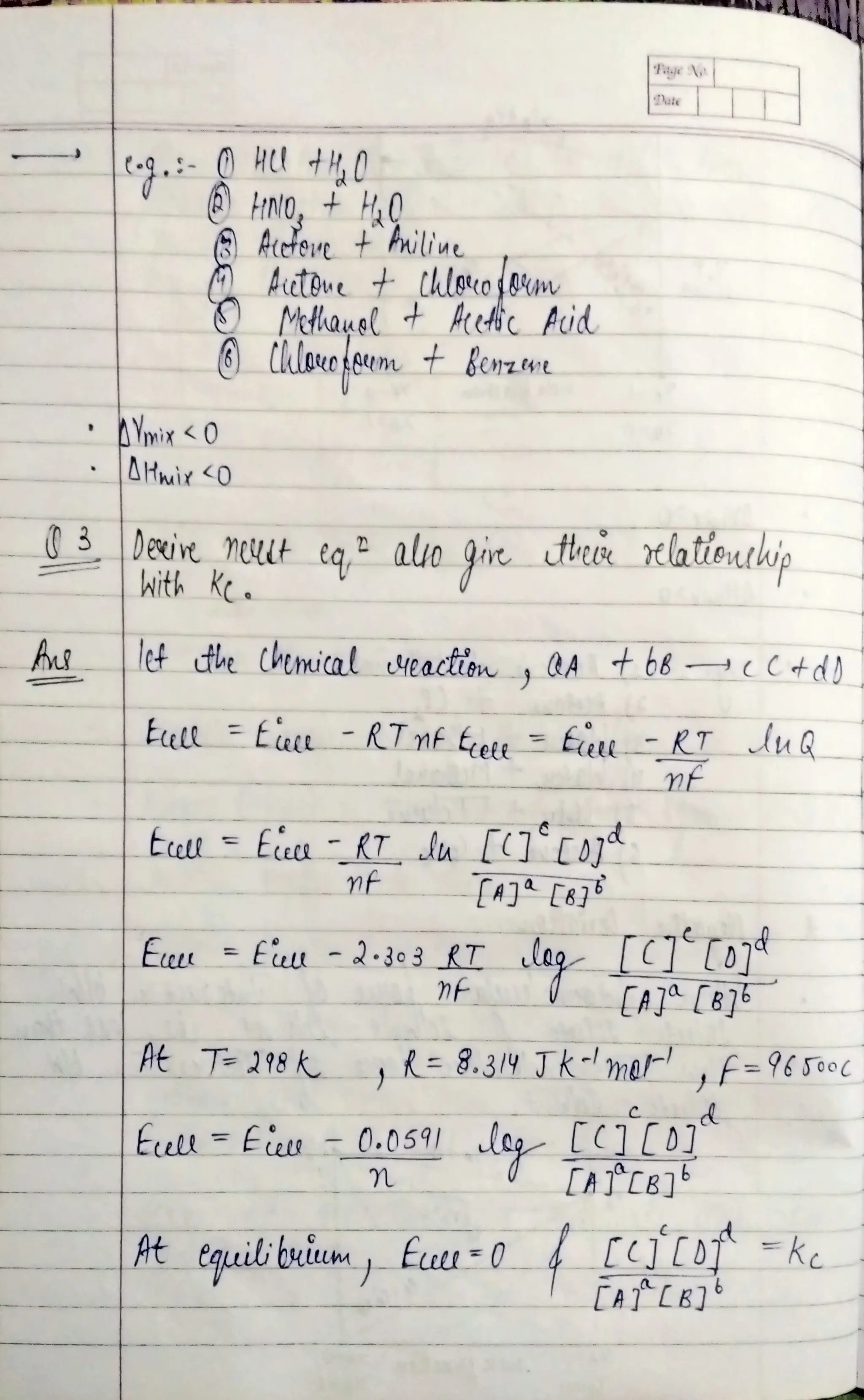 CHEMISTRY HHW ueieieieieieieeieueieididieieie | PDF