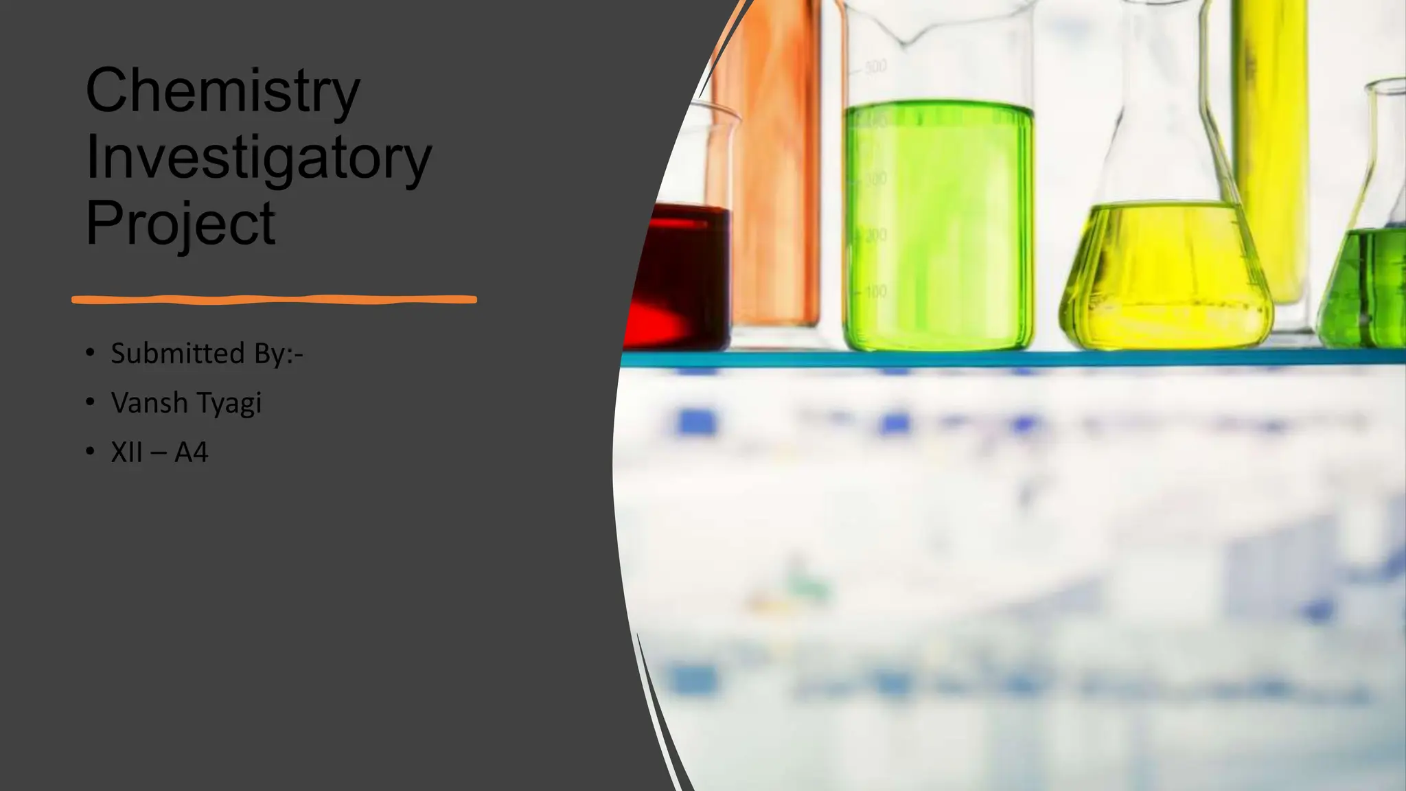 Casein in different samples of milk chemistry project | PPTX
