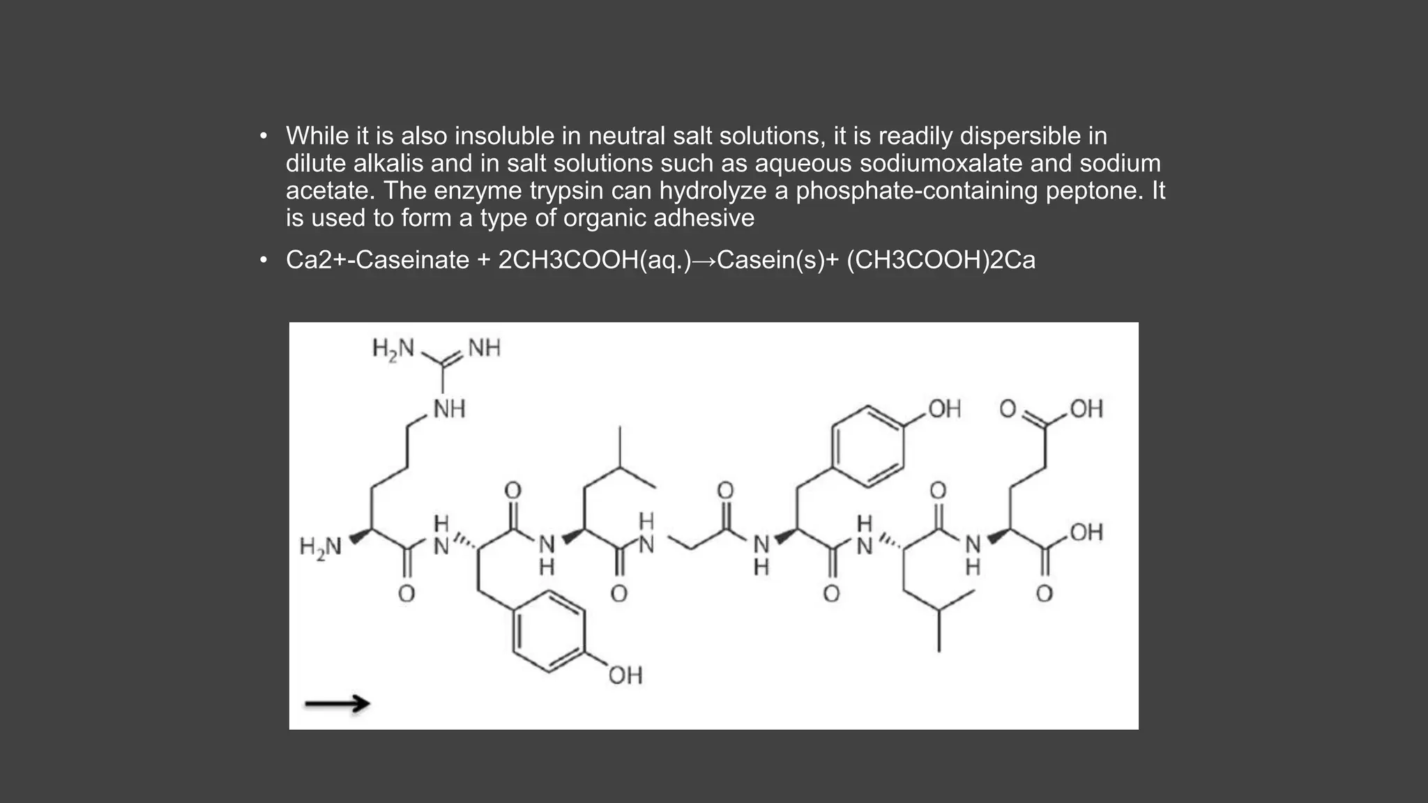 Casein in different samples of milk chemistry project | PPTX